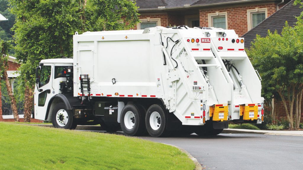 Split Body Rear Load Garbage Trucks - Two Compartment Rearloader