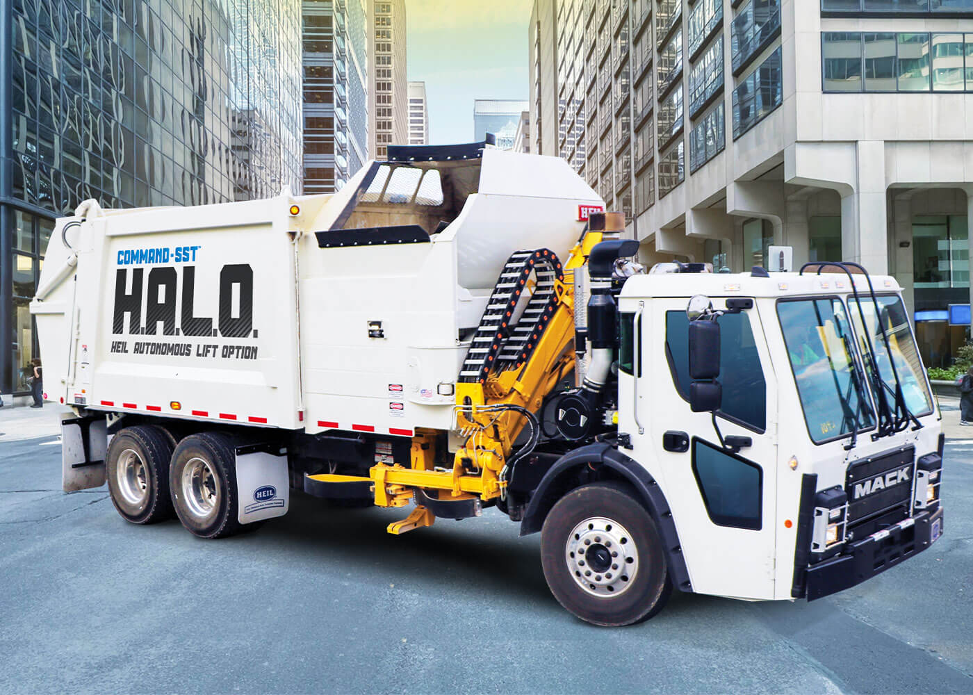 H.A.L.O. Autonomous Garbage Truck Body Controls H.A.L.O. Autonomous Garbage Truck Body Controls