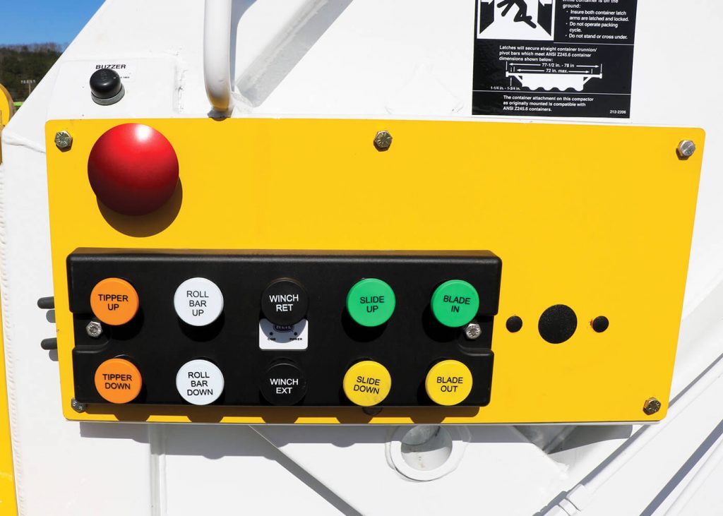 High Capacity Rear Load Garbage Trucks - PT1100 Rearload Trash Trucks