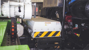 RevAMP Electric Side Load Garbage truck - Heil