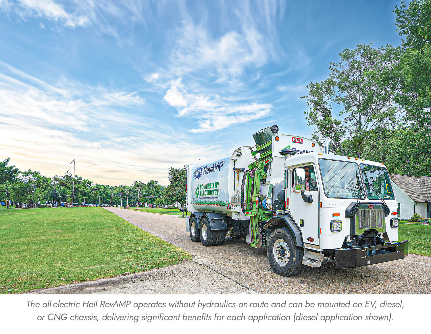 Heil RevAMP Electric Garbage Truck Featured in Waste Advantage